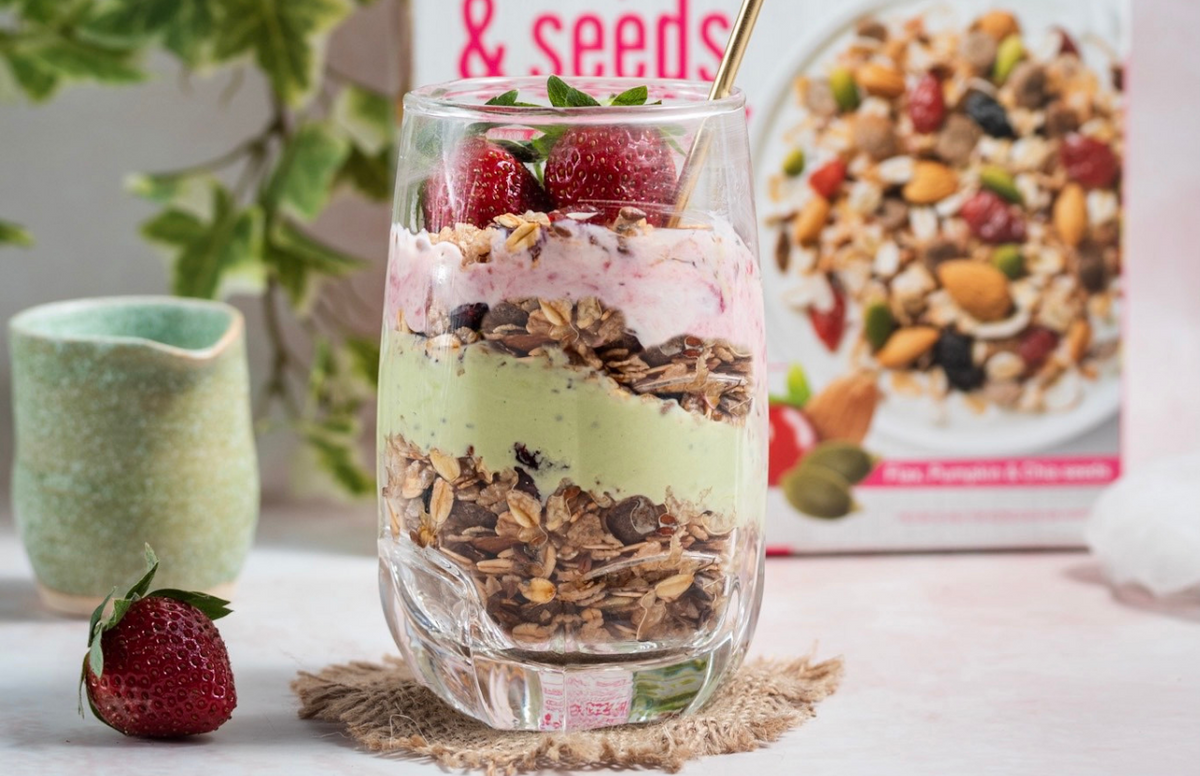 Soulfull Matcha & Berry American Parfait